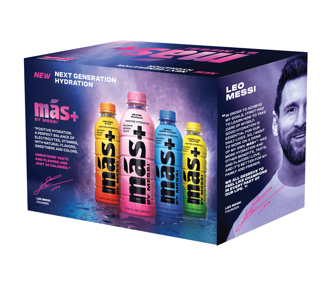 Más+ by Messi | Positive Hydration – MÀS+ by Messi